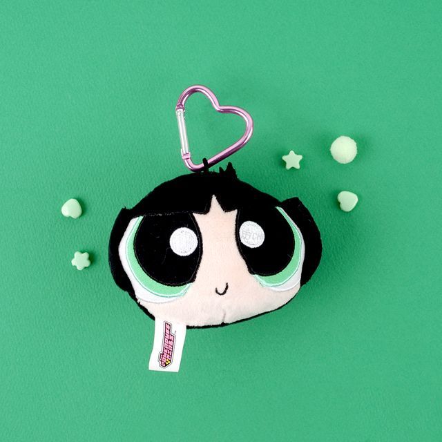 Powerpuff Girls Face Key Ring Doll - Buttercup – Kawaii Co.