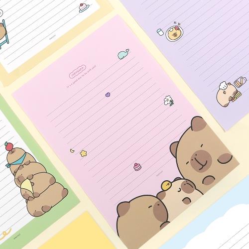 Adorable Capybara Letter Set for Fun Writing – Kawaii Co.